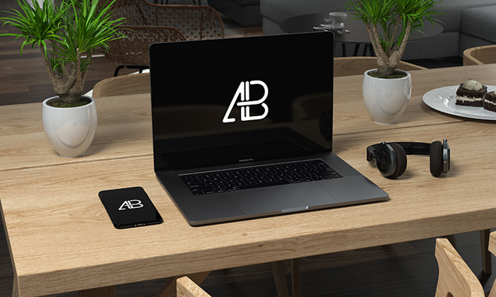 Macbook Pro 2016 PSD Mockup Template - Mockup Planet