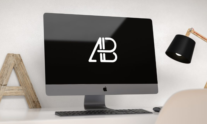 Modern iMac Pro Mockup PSD - Mockup Planet
