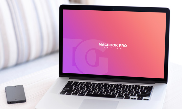 Free PSD MacBook Pro Retina Mockup To Showcase Screens & Apps - Mockup ...