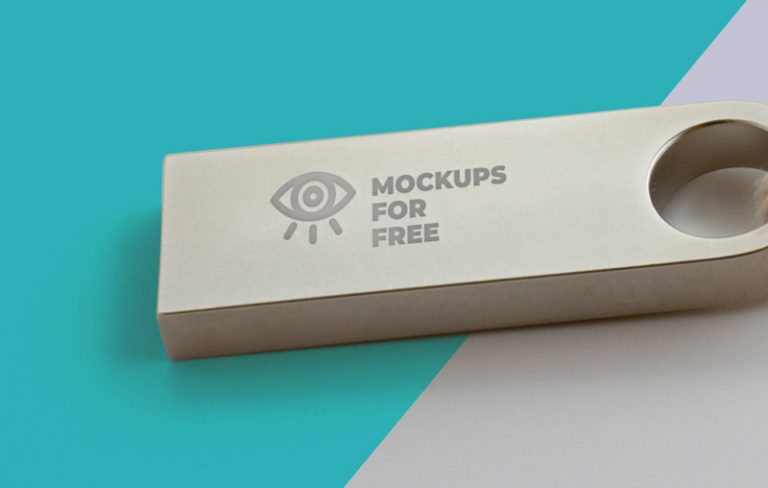 Free Label & USB Logo Branding Mockup 2018 - Mockup Planet
