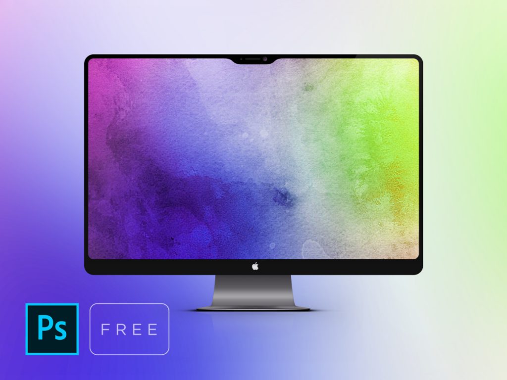 Free Modern New iMac Pro Mockup PSD Template - Mockup Planet
