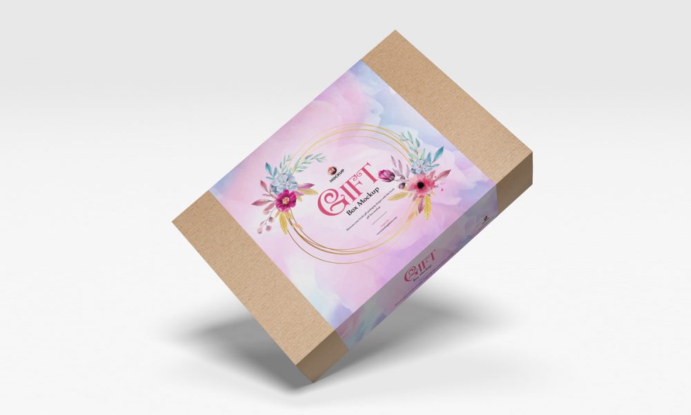 Free Gift Box Mockup For Packaging - Mockup Planet