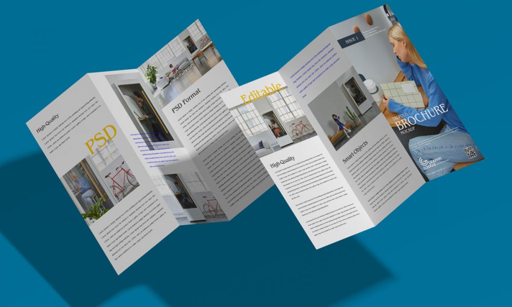 brochure mockup Archives - Page 2 of 3 - Mockup Planet