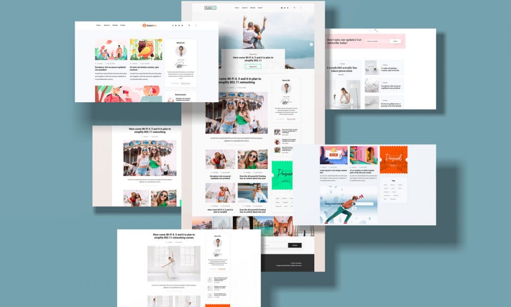 Free Website Mockup Design For Presentation - Mockup Planet