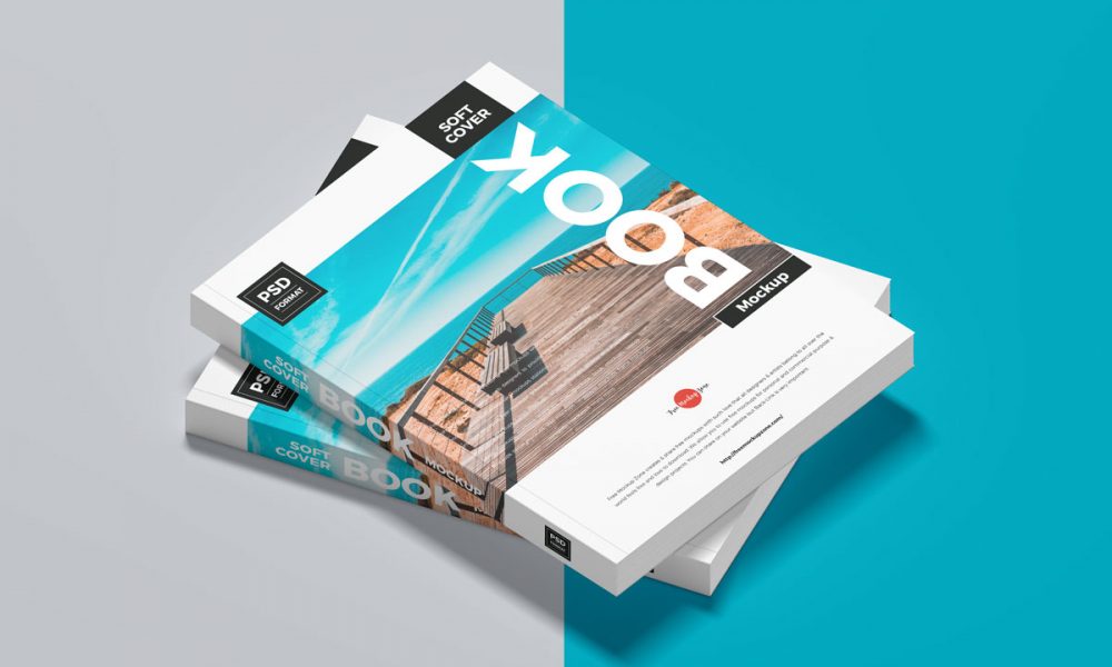Free Letter Size Book Mockup Design - Mockup Planet
