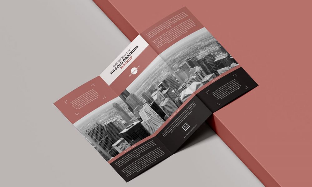 Free Premium A4 Brochure Mockup Design - Mockup Planet