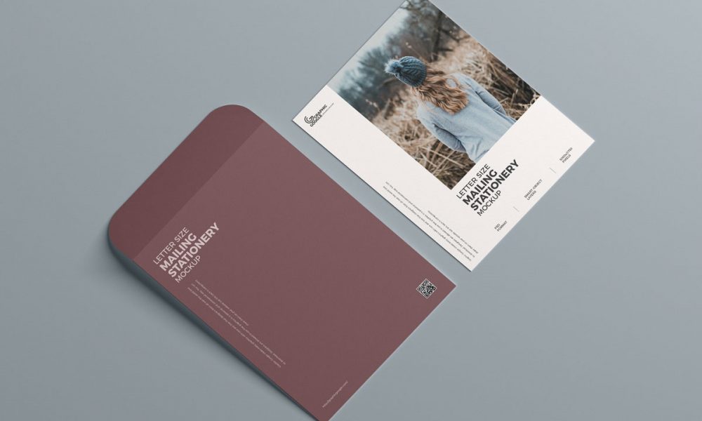 Free PSD Branding Mailing Stationery Mockup Design - Mockup Planet