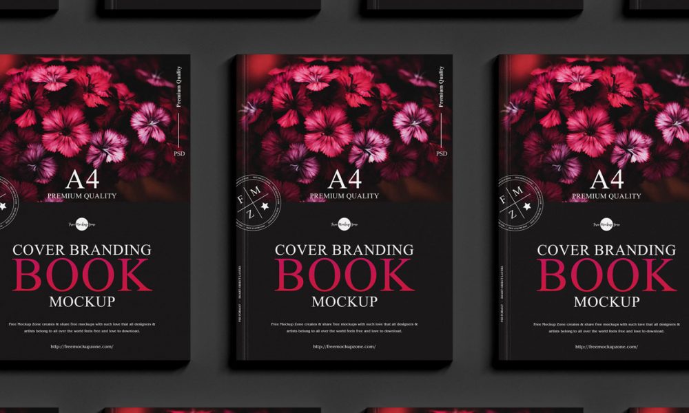 Free Premium Book Mockup Design - Mockup Planet