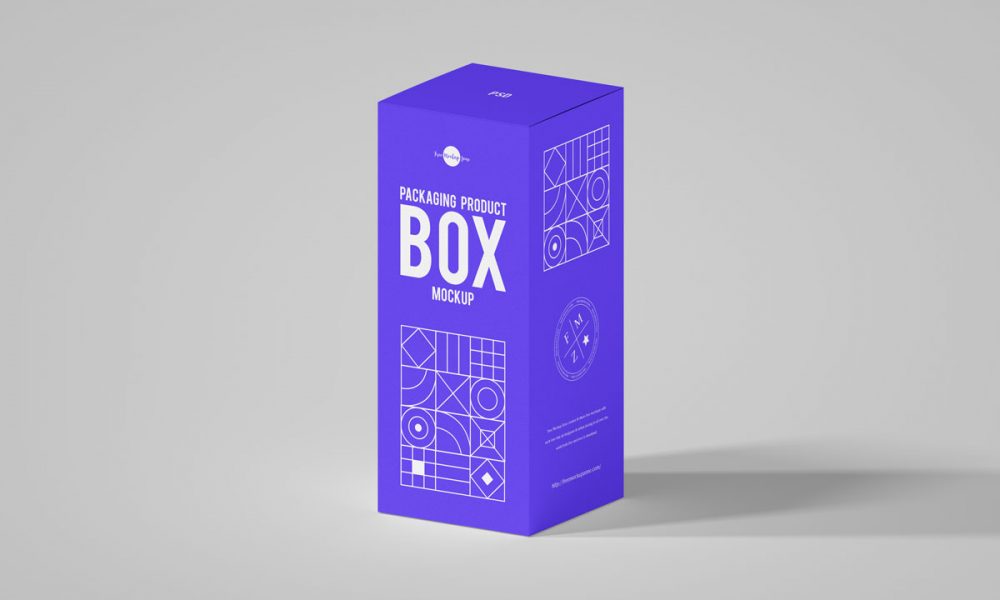 Free Premium Stand Up Box Packaging Mockup Design - Mockup Planet