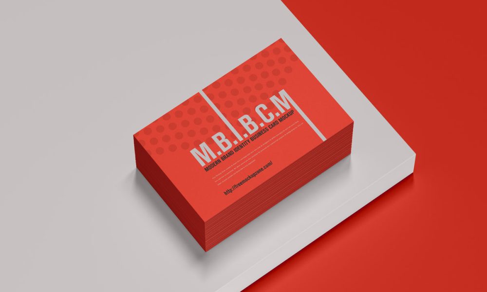 Premium Brand Identity Business Card Mockup Design - Mockup Planet