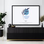 Free Top View A3 Poster Mockup Design - Mockup Planet