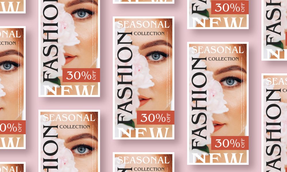 Free Brand Advertising Web Banner Mockup Design - Mockup Planet