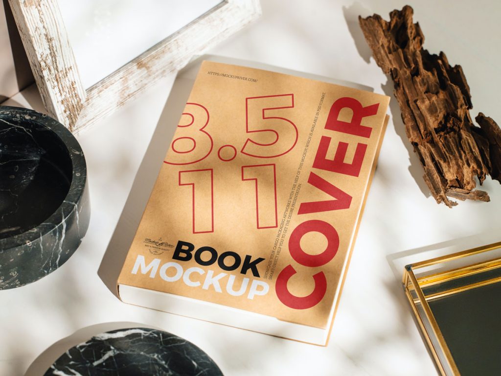 Free High-Quality Craft Book Mockup Design - Mockup Planet