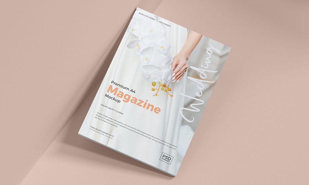 Free Fabulous Branding Magazine Mockup Design - Mockup Planet