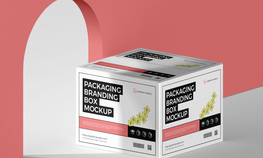 Free Premium Box Branding Packaging Mockup Design - Mockup Planet