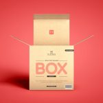 Free Modern Brand Box Packaging Mockup Design - Mockup Planet