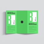 Free Elegant Tri-Fold Brochure Mockup Design - Mockup Planet