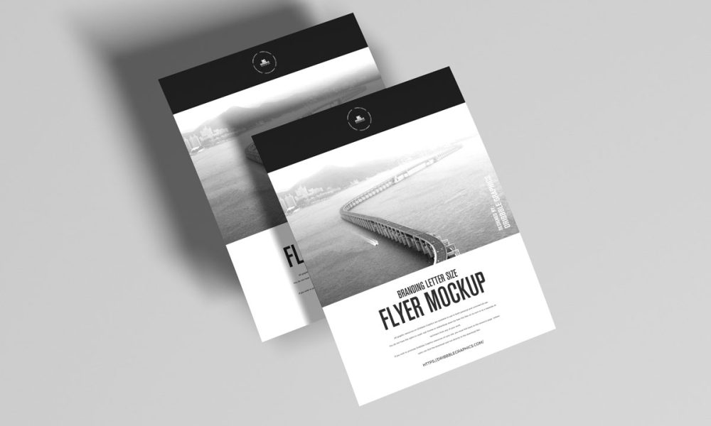 Free PSD Premium Branding Flyer Mockup Design - Mockup Planet