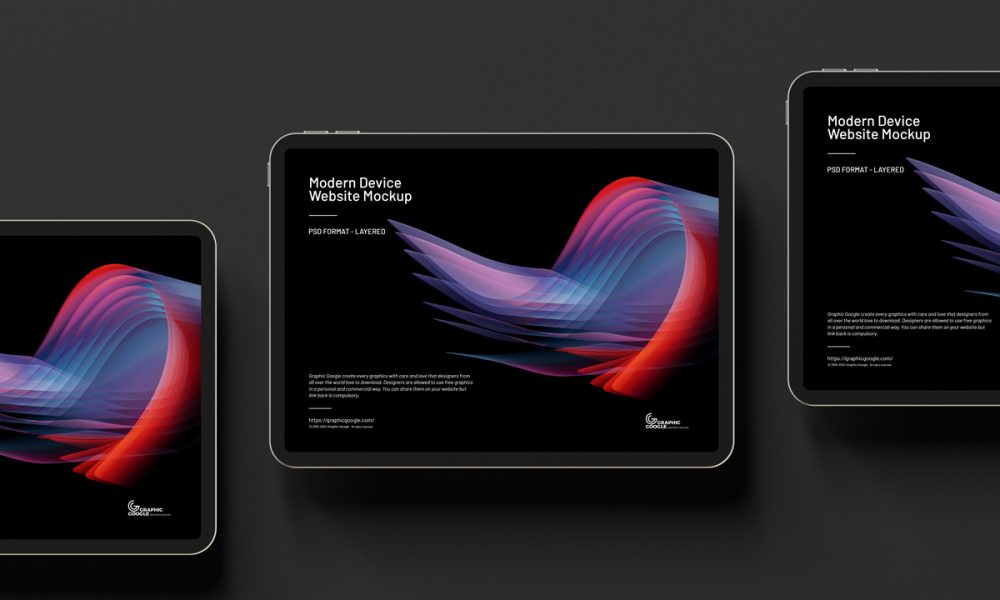 Free Premium Device Website Mockup Design - Mockup Planet