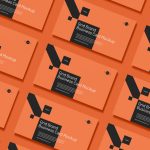 Free Brand Identity Grid Business Card Mockup Design - Mockup Planet